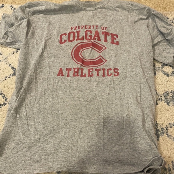 Gildan | Tops | Colgate Athletics Grey Tshirt | Poshmark